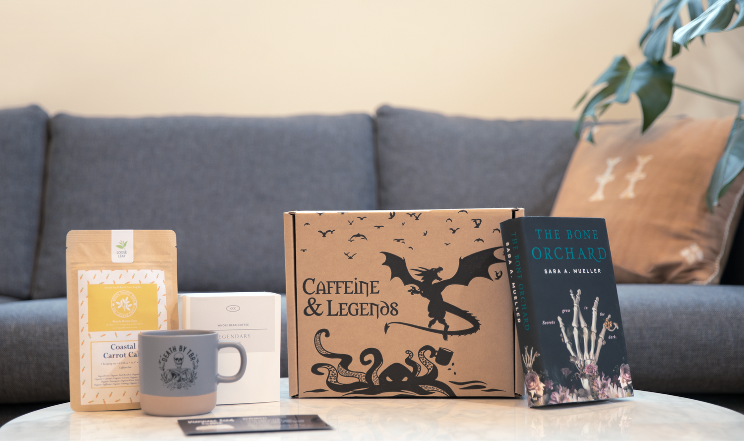 Monthly book subscription box for coffee and tea lovers – Caffeine ...