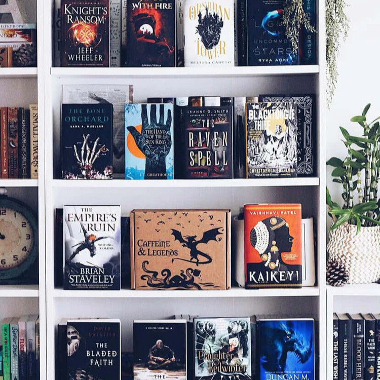 Monthly book subscription box for coffee and tea lovers – Caffeine ...